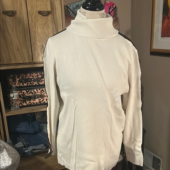 Ralph Lauren | Sweaters | Ralph Lauren Cream Turtle Neck Sweater With ...
